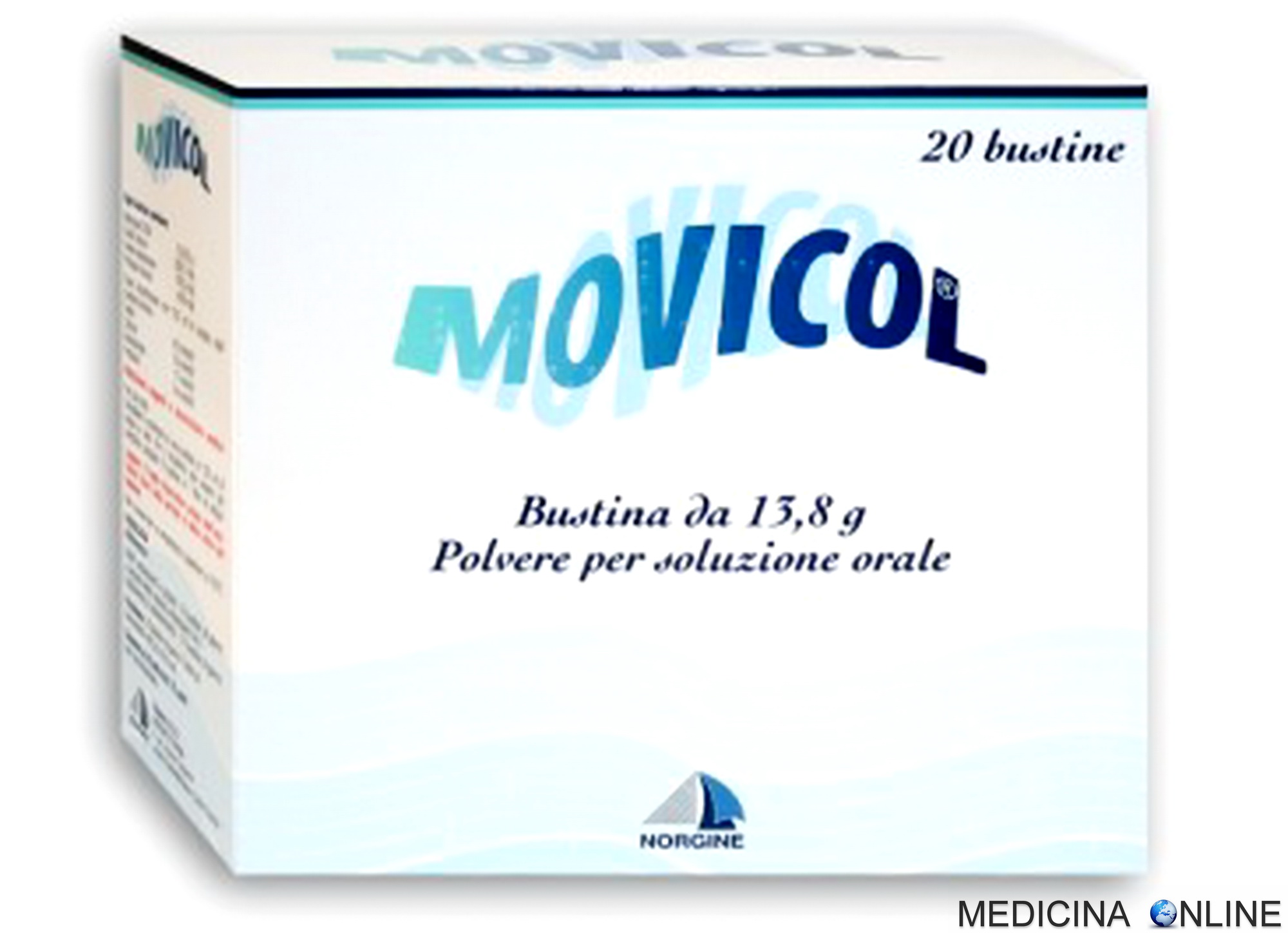 Movicol (macrogol) 13,8 g, polvere per soluzione orale, foglietto ...